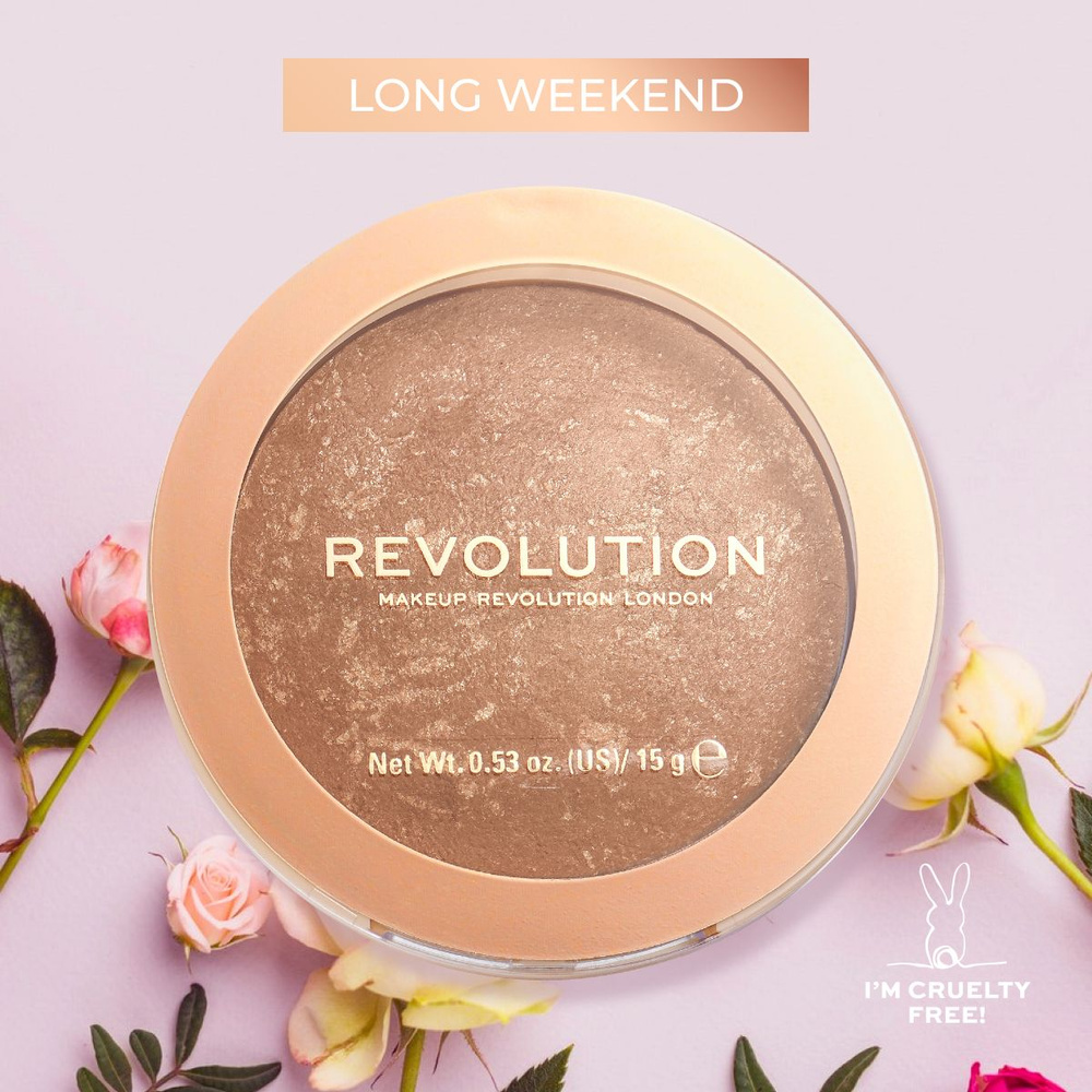 MAKEUP REVOLUTION Бронзер для лица BRONZER RELOADED, Long Weekend ...