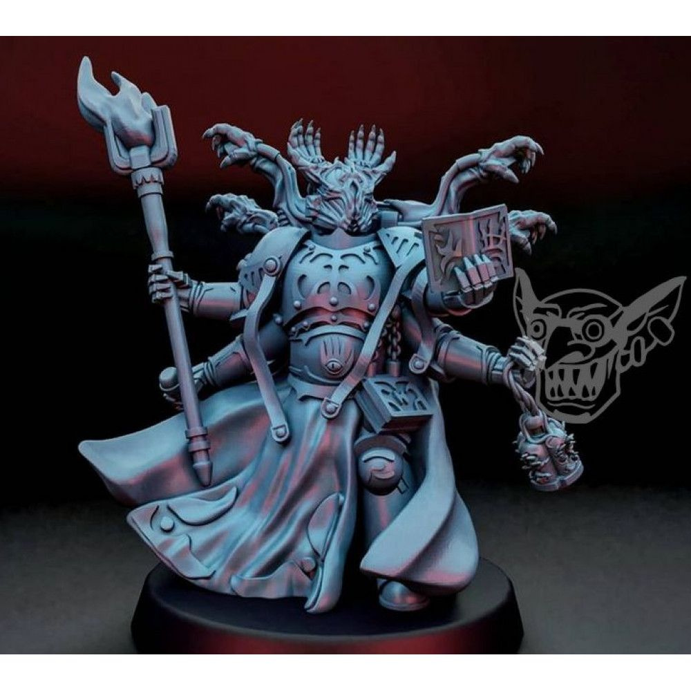 Миниатюра Warhammer 40000. Thousand Sons. Возвышенный Колдун / Exalted ...