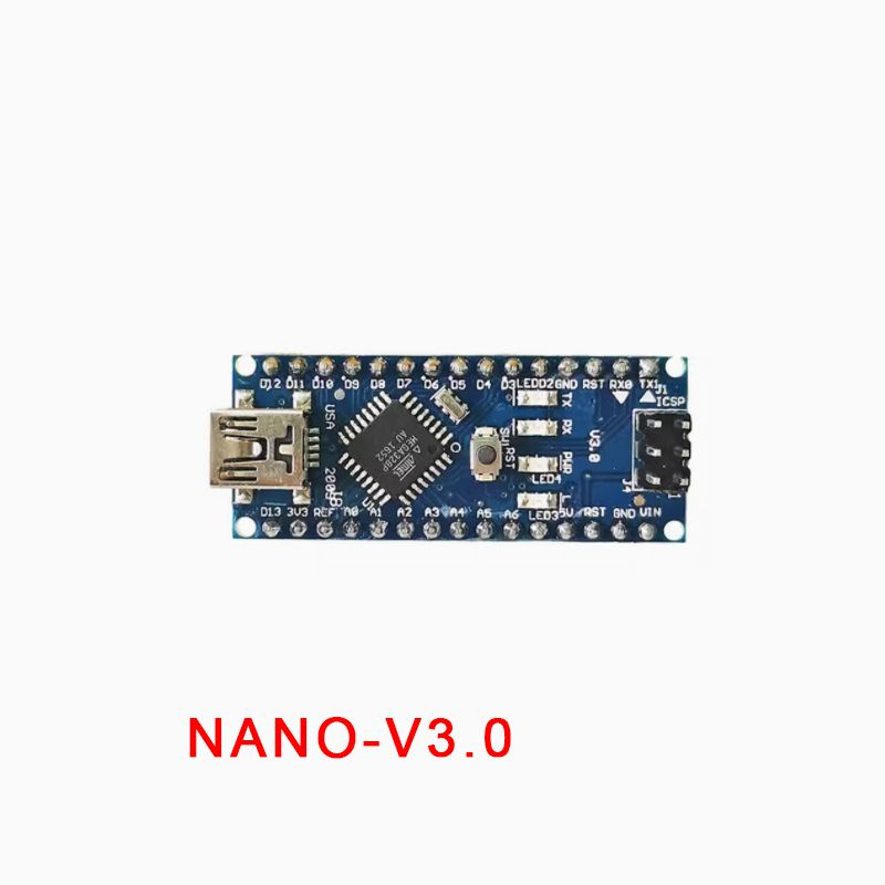 Arduino Nano V 3 0 Mini Usb Atmega328p Ch340 запаяна гребенка ардуино