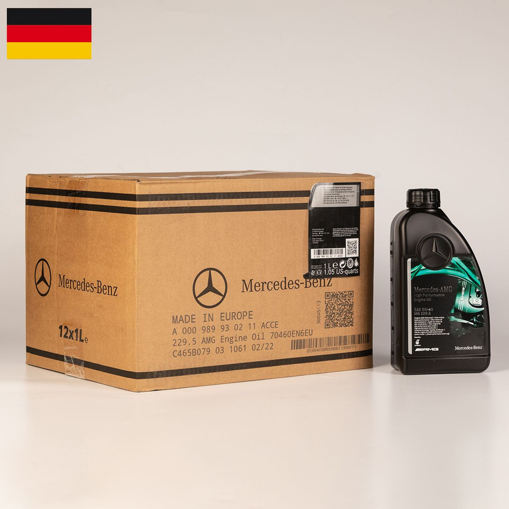 Масло моторное Mercedes-Benz 0W-40 Синтетическое - купить в интернет ...