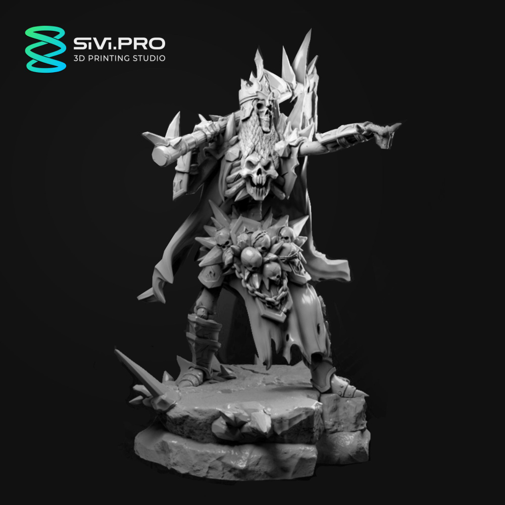 Миниатюра для настольных игр (ДнД) DnD, Кровар Бессмертный (Krovar the ...