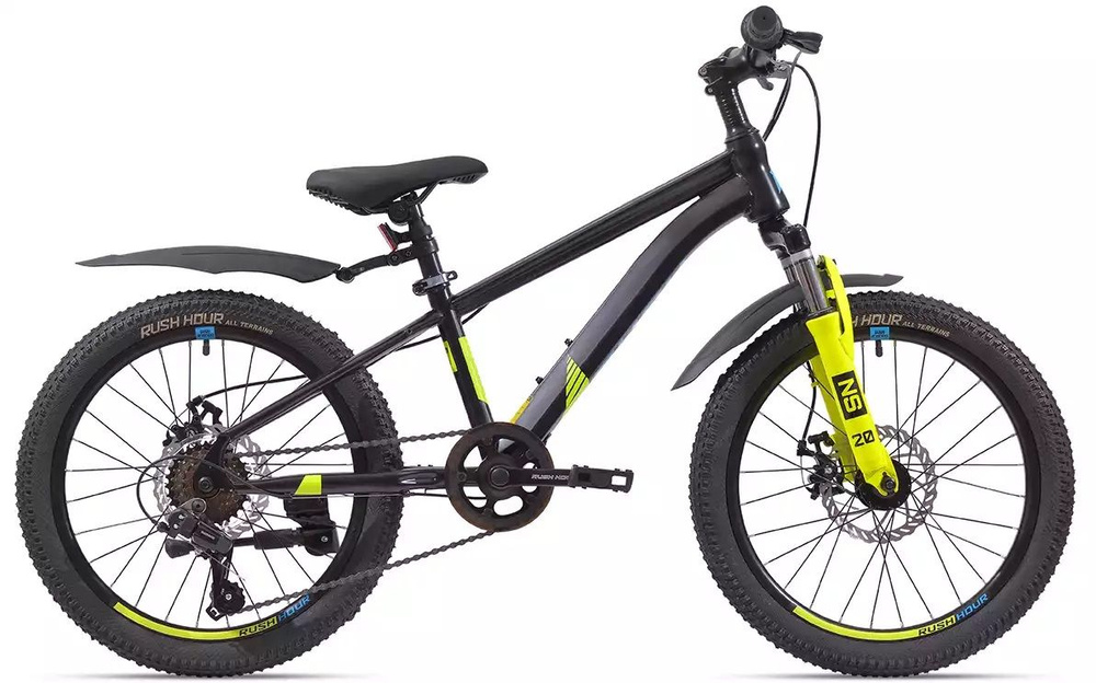 Горный велосипед Rush Hour - NX 205 20 Disc ST (2024), 11, Черный (377 ...