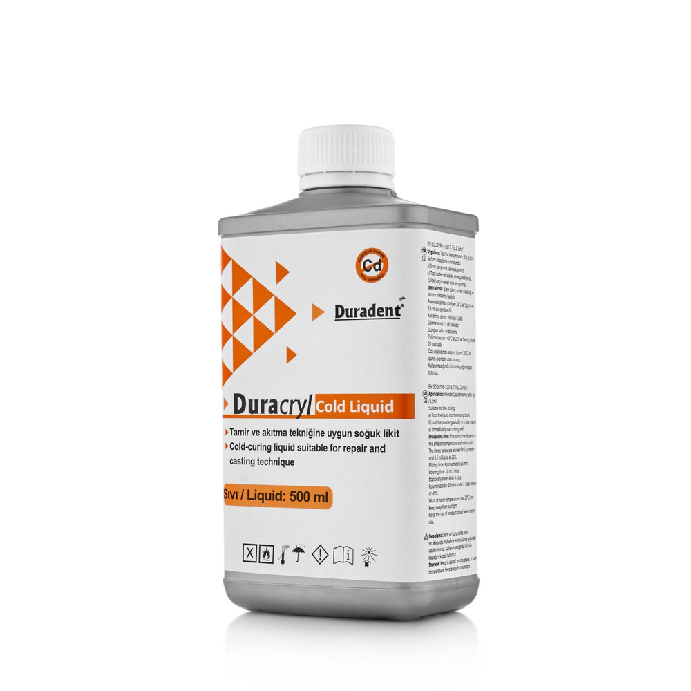 Зуботехническая пластмасса Duracryl Castable Duradent, холодной ...