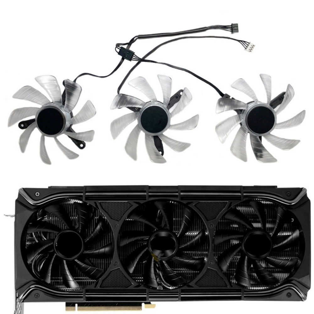88MM Кулеры (вентиляторы охлаждение) для видеокарты GAINWARD GeForce ...