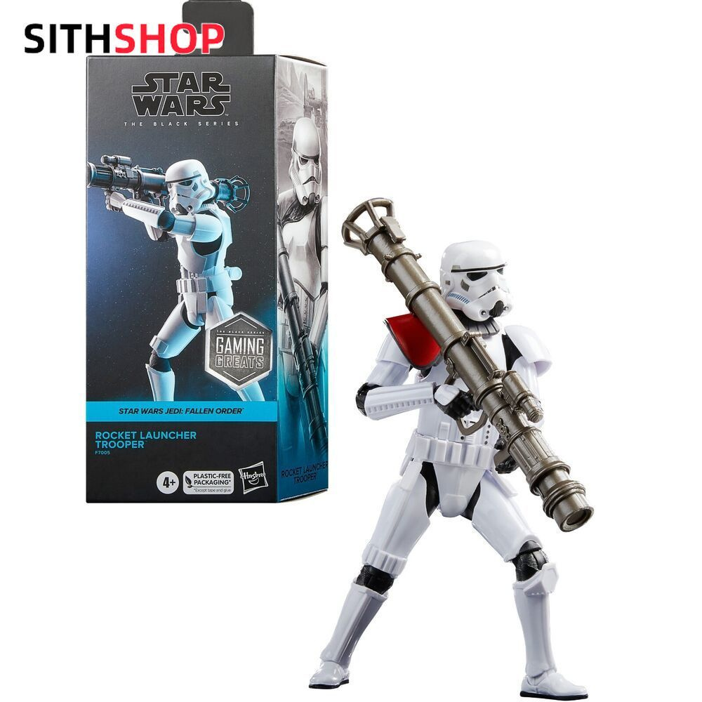 Фигурка Hasbro Star Wars The Black Series Gaming Greats Rocket Launcher ...