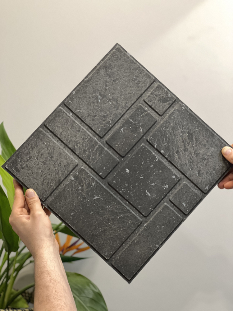 Тротуарная плитка Полимерпесчаная Стандарт 330*330*25 мм. 9 шт ...