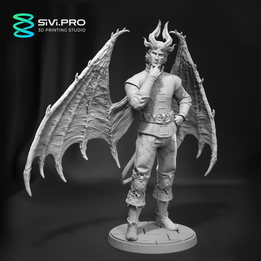 Фигурка коллекционная, Полудьявол камбион Рафаэль (Half devil cambion ...