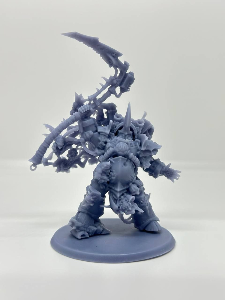 Миниатюра "Typhus Herald of the Plague God" Warhammer 40k Chaos Space ...