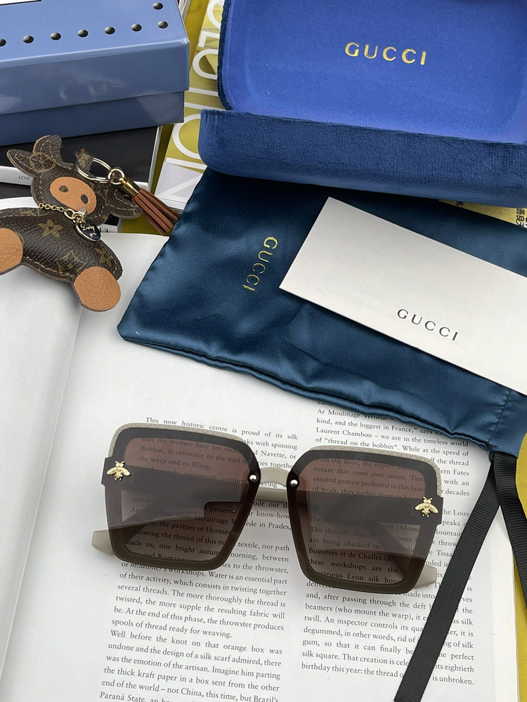 Gucci Очки солнцезащитные - купить с доставкой по выгодным ценам в ...
