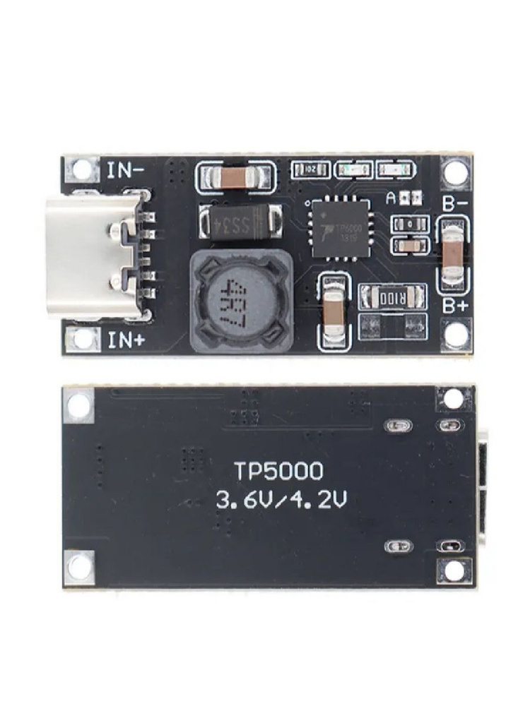 Плата заряда аккумуляторов TP5000 с TYPE-C (до 2 А) - купить с ...