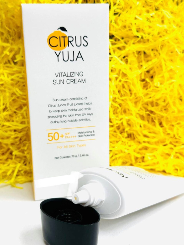 Солнцезащитный крем Citrus Yuja Vitalizing Sun Cream SPF50+ PA - купить ...