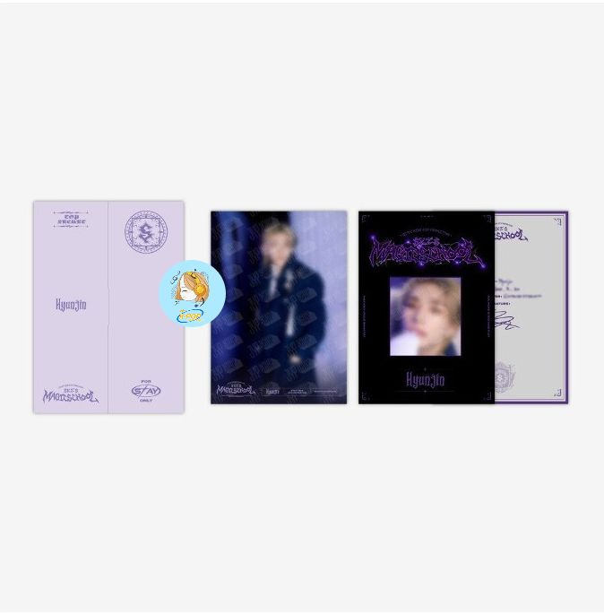 альбом-Pre Order STRAY KIDS SKZ'S MAGIC SCHOOL Goods - PROFILE POSTER ...