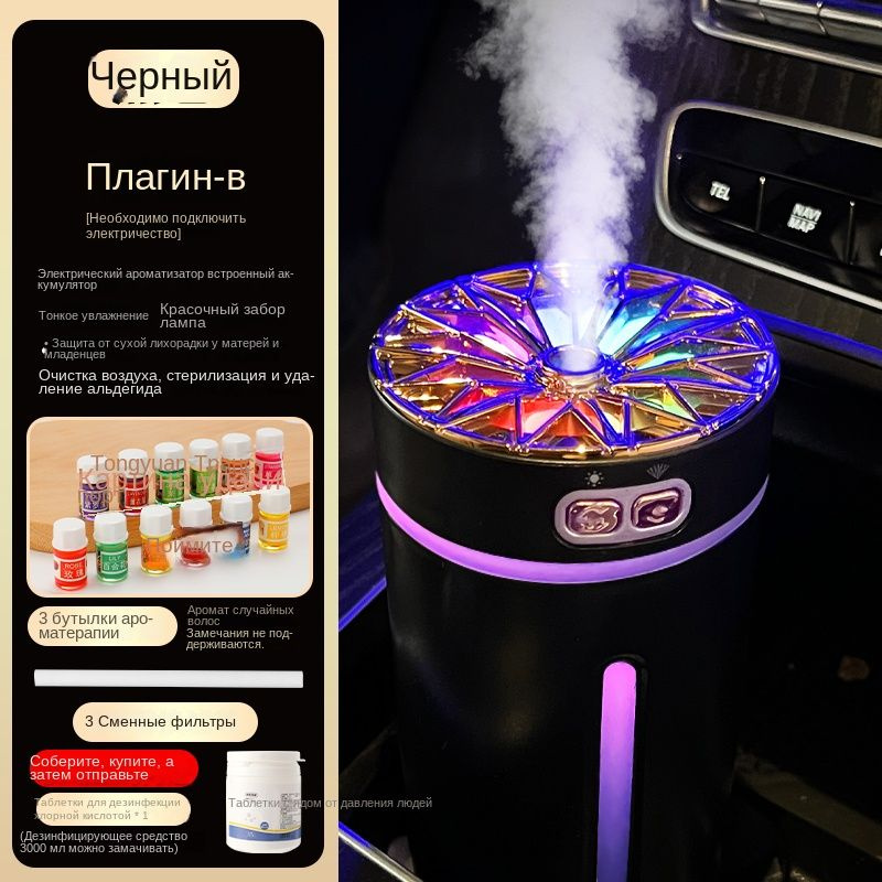 Увлажнитель воздуха автомобильный, арт. XXJ-1 - купить с доставкой по ...