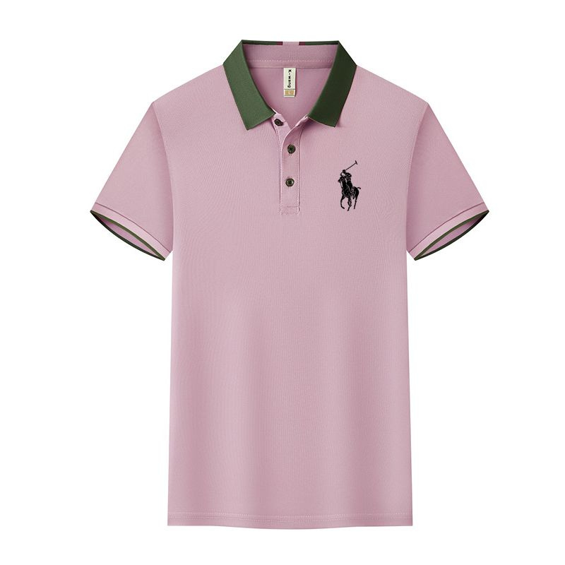 Поло Polo Ralph Lauren, размер 52, цвет светло-розовый, 80%-90 ...