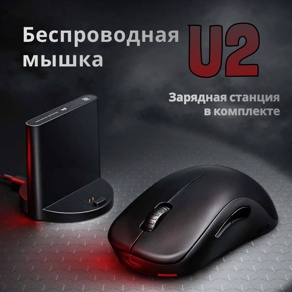 Игровая мышь беспроводная Zowie by BENQ Zowie U2 Zowie, черный - купить ...