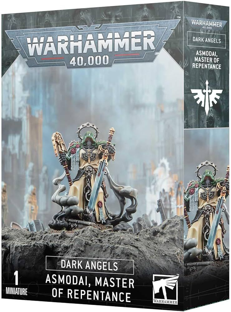 Набор сборных моделей Warhammer 40000 Dark Angels: Asmodai, Master of ...