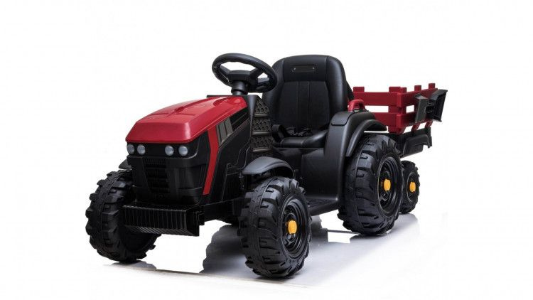 Детский электромобиль трактор с прицепом с пультом управления (задний ...