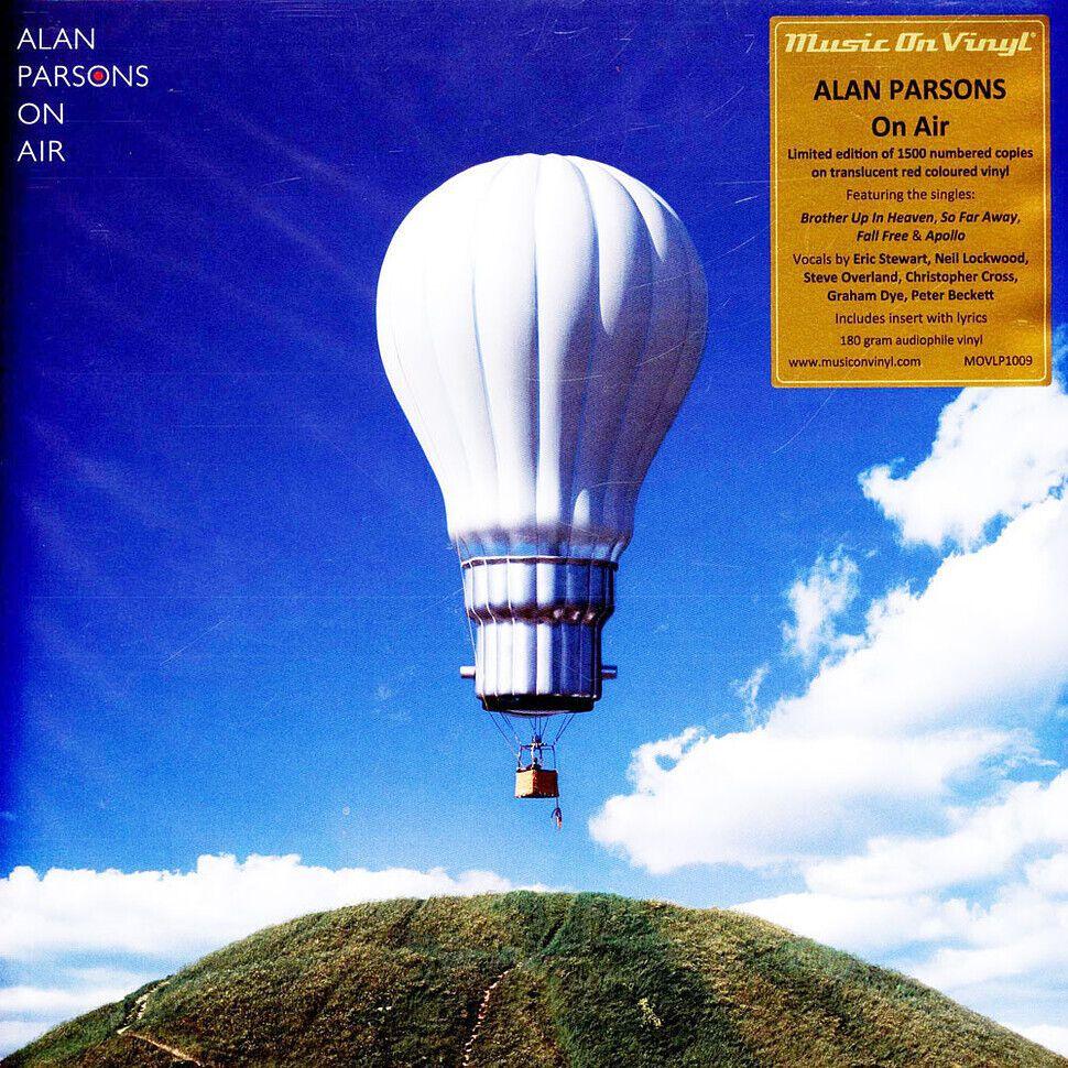 Alan Parsons. On Air (LP Gatefold/ Reissue/ Red Translucent Vinyl 180g ...