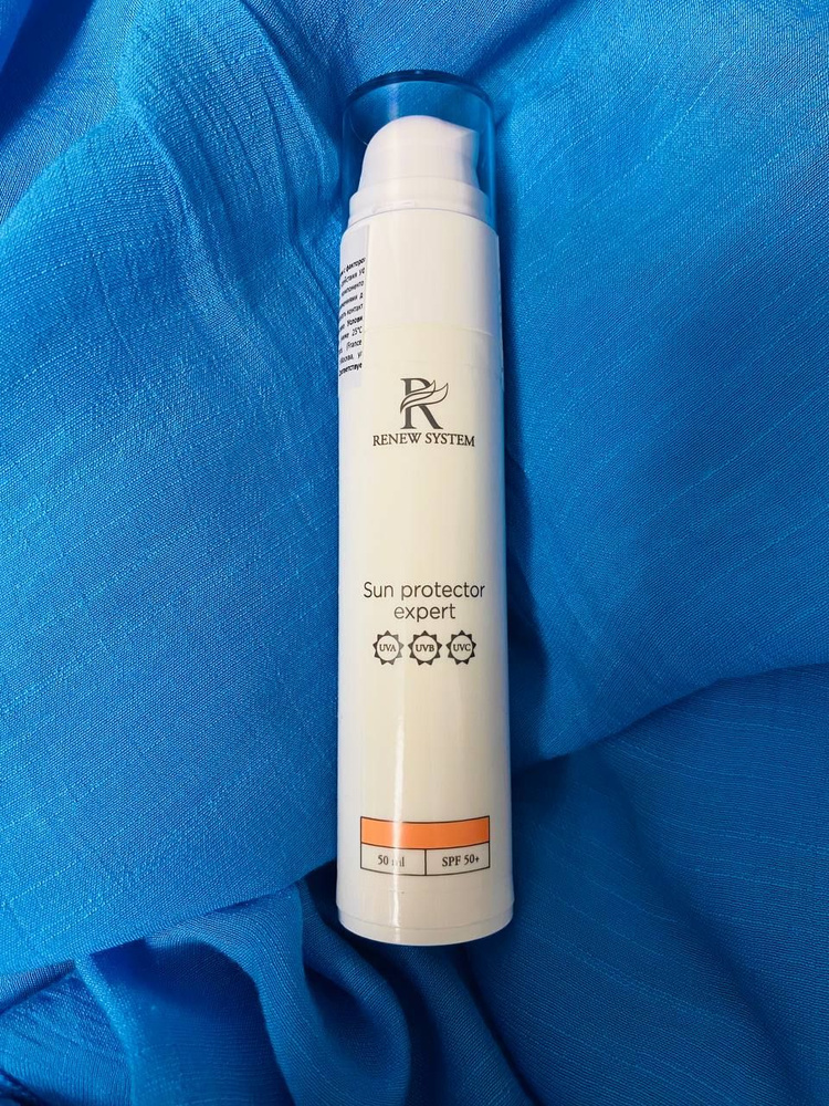 Renew System Крем Sun Protector Expert SPF 50+. Восстанавливающий с ...
