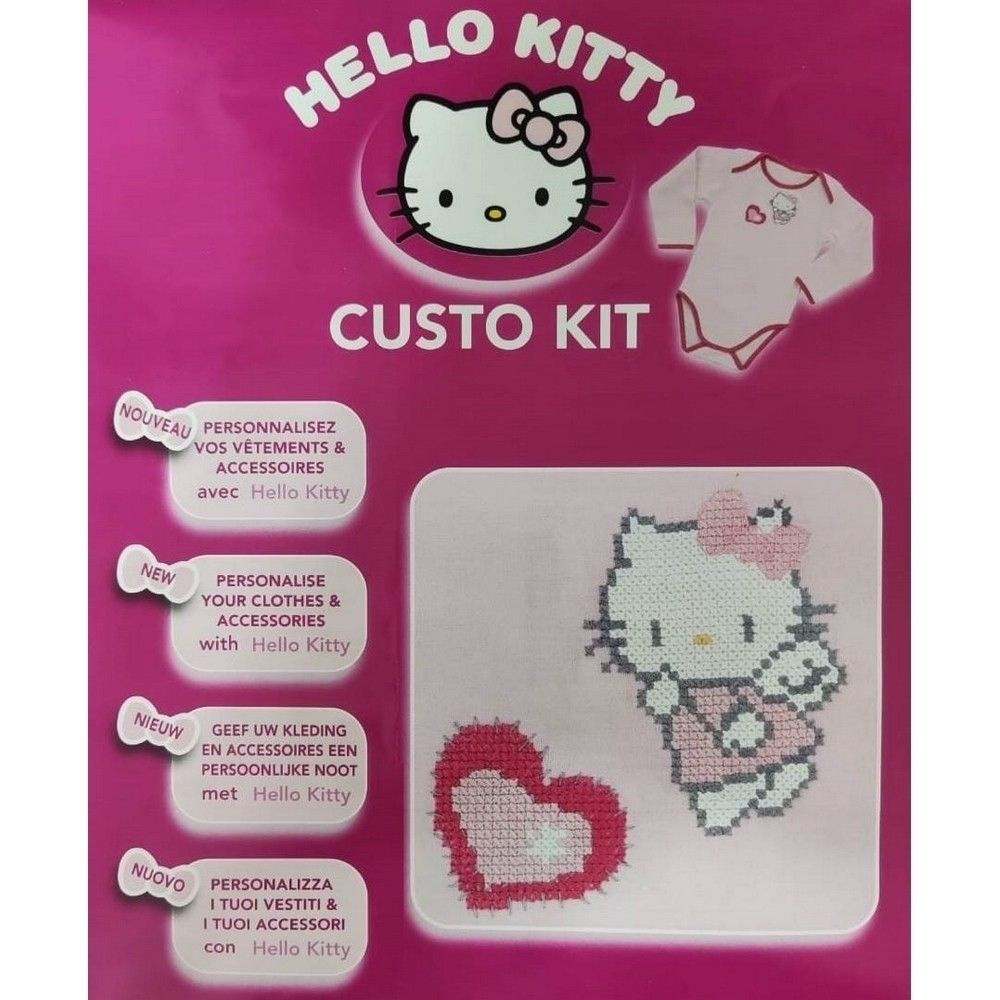 Набор для вышивания DMC #BL994D/63 Hello Kitty (Хелло Китти), Счетный крест, 10 х 10 см - купить ...