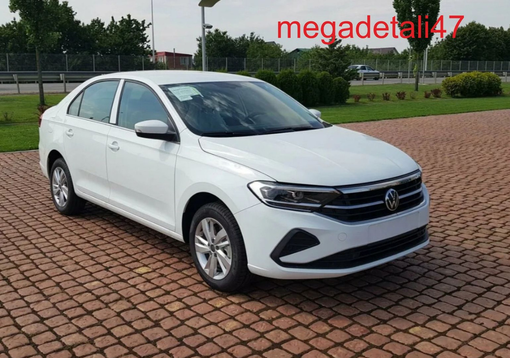 Бампер передний в цвет кузова Volkswagen Polo Фольксваген Поло 6 (2020 ...