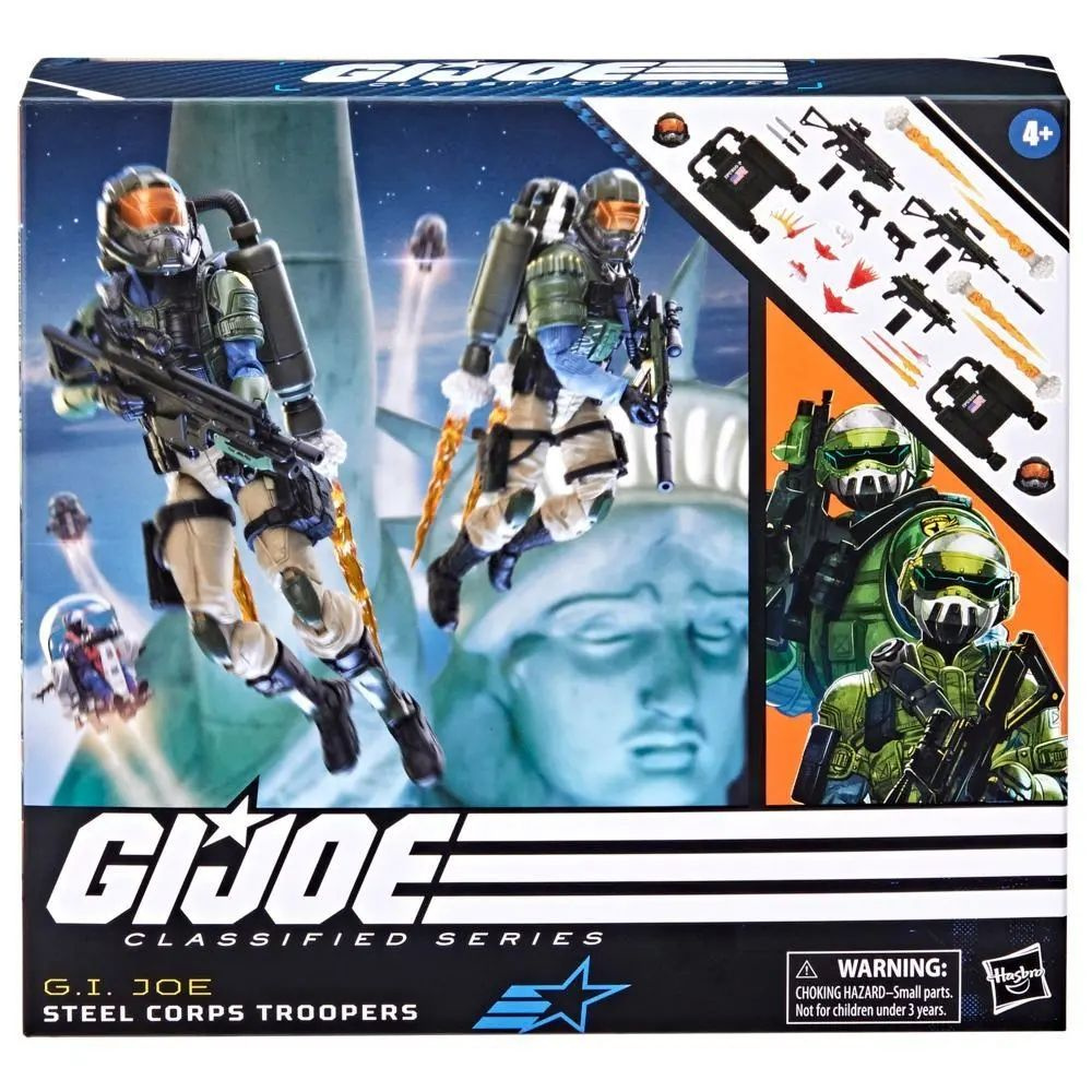игрушки Hasbro фигурки G.I. Joe Classified Series Steel Corps Troopers ...