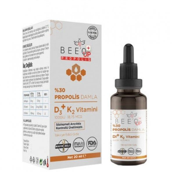 Beeo Up Прополис 30 Прополис 30 D3 K2 капли 20 мл купить на OZON по ...