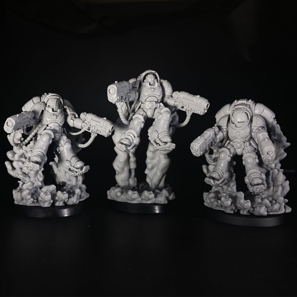 Primaris Inceptor Squad на "дымах" миниатюра по вселенной warhammer ...