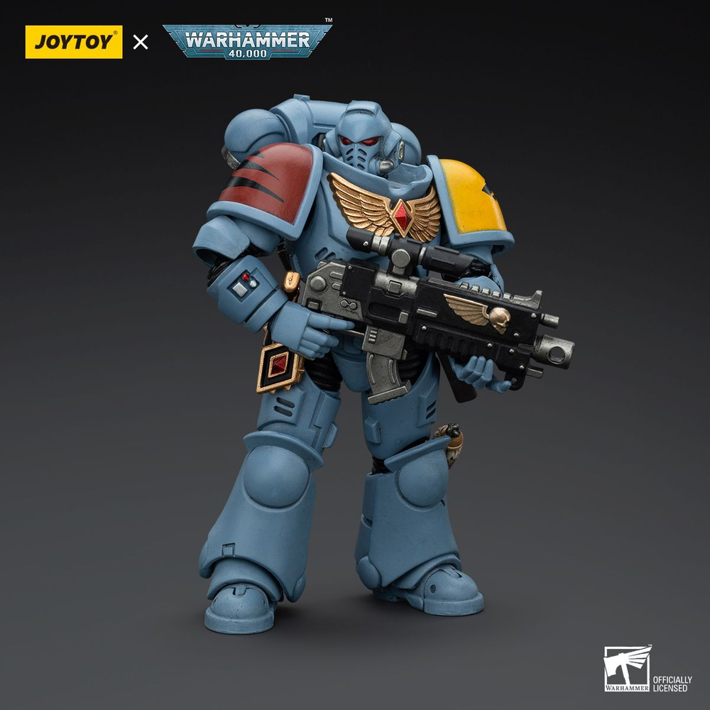 Подвижная фигурка 1/18 JOYTOY Warhammer 40K NEW Space Wolves ...