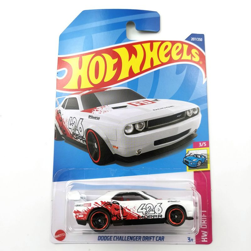 Машинка Mattel Hot Wheels 2022 C4982 Dodge Challenger Drift Car купить на OZON по низкой цене ...