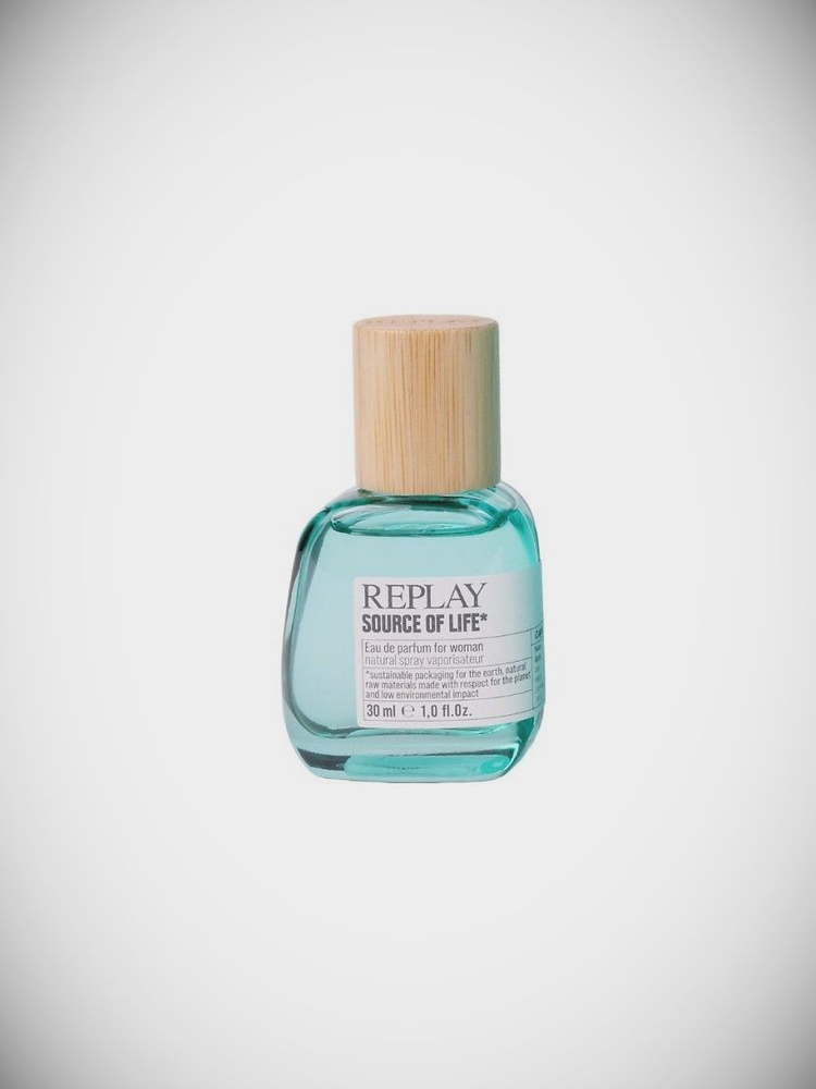 REPLAY Source Of Life Eau De Parfum Парфюмерная вода, спрей 30 мл ...