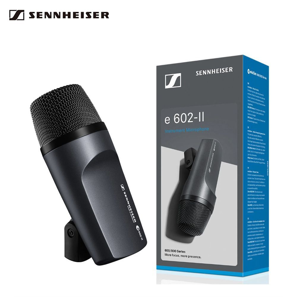 Sennheiser Микрофон инструментальный e602 II, черный матовый купить на ...