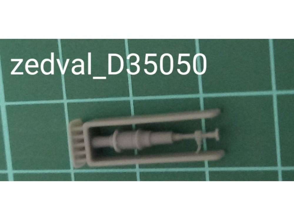 D35050 Zedval 1/35 Дополнения Антенный ввод для радиостанций Р-168 с ...
