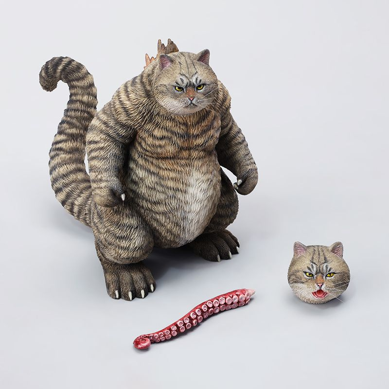 Meowzilla Статуи вокруг Годзиллы Различные цветовые модели купить на ...