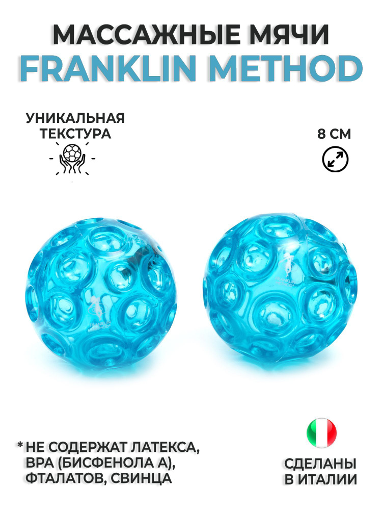 Массажные мячи / Мячи для МФР FRANKLIN METHOD Textured Mini Ball Set ...
