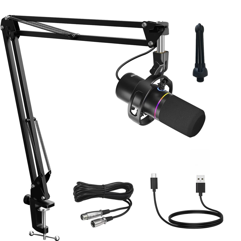 Суперкардиоидный USB/XLR-динамический микрофон WM8 (черный) купить на ...