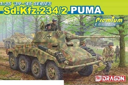 6943Д Сборная модель Sd.Kfz.234/2 PUMA (PREMIUM EDITION) Dragon купить ...