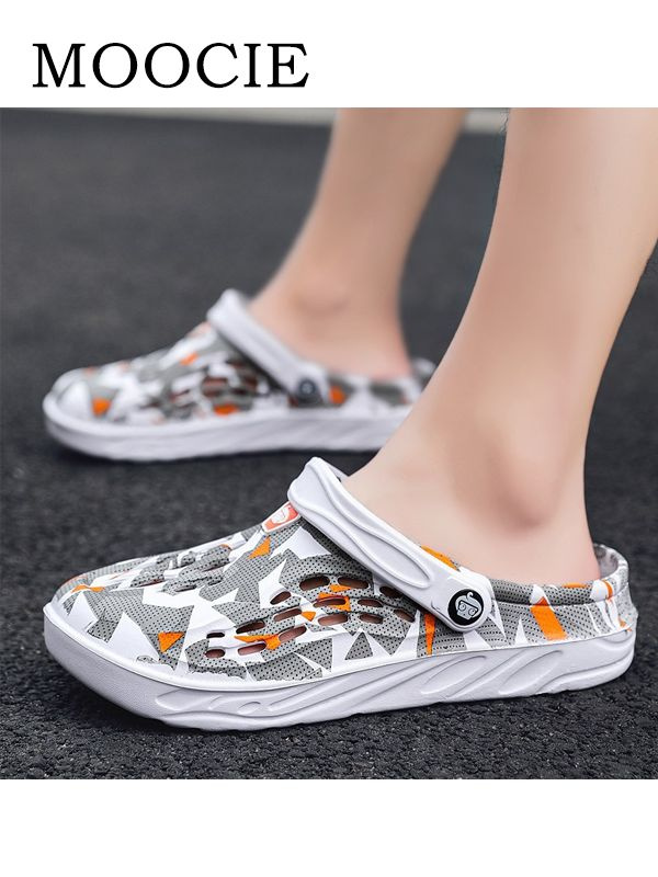 Сабо Мужской MOOCIE EVA, размер 38 Низкая модель Платформа Аппликация Китай купить c доставкой ...