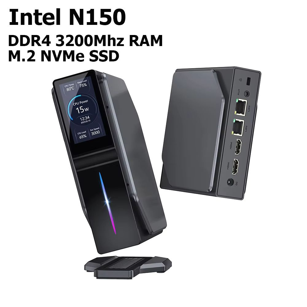 SZBOX Мини-ПК S1 (Intel N150, RAM Отсутствует, Intel UHD Graphics ...