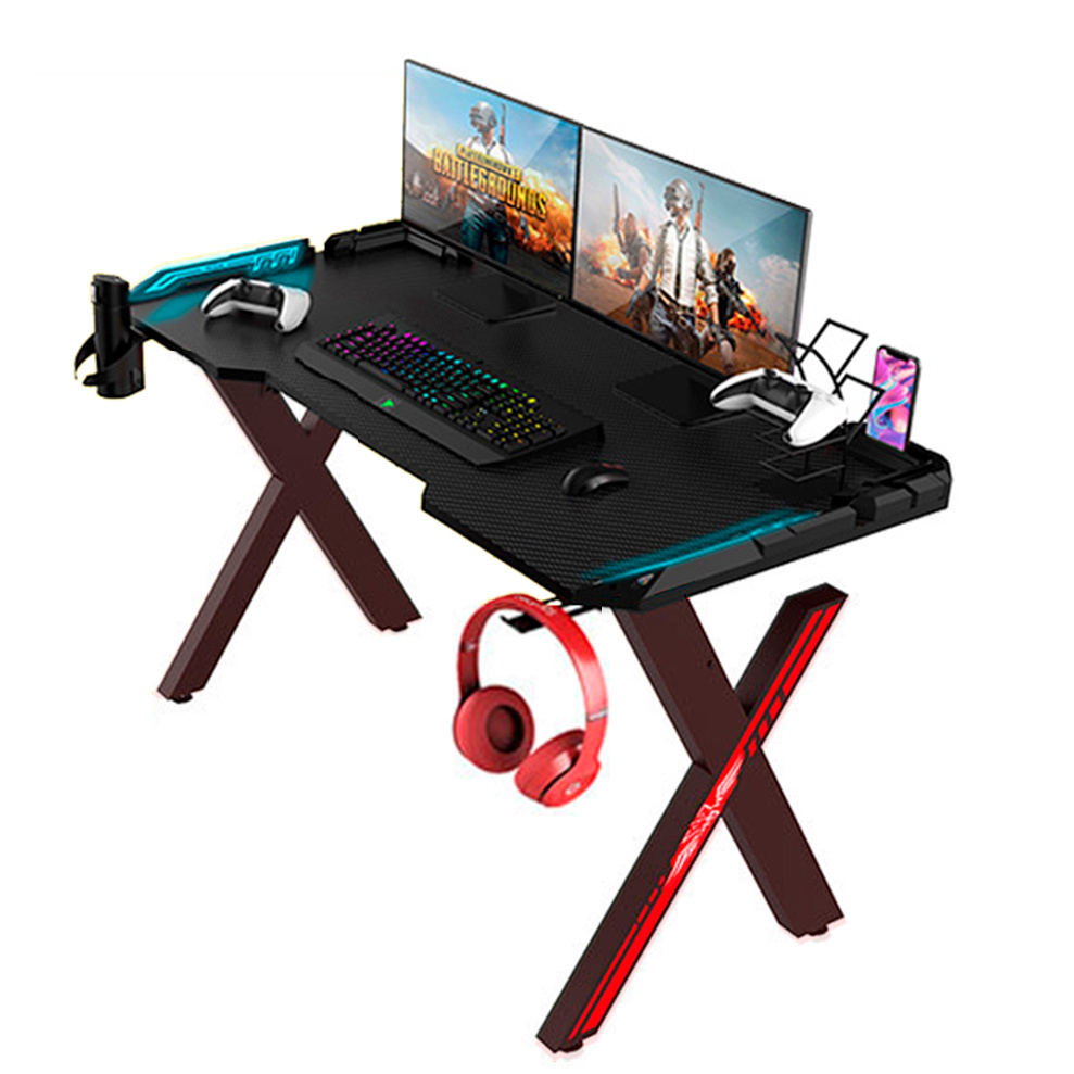 Игровой компьютерный стол Haloon Геймерский компьютерный стол ...