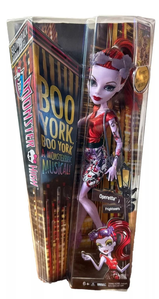 Кукла Monster High Boo York Operetta 2014 купить на OZON по низкой цене ...