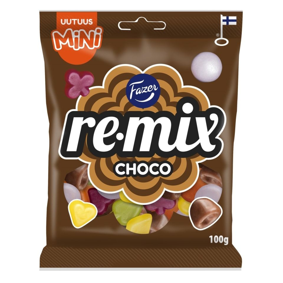 Конфеты Fazer Мини Choco Remix 100 г купить на OZON по низкой цене ...