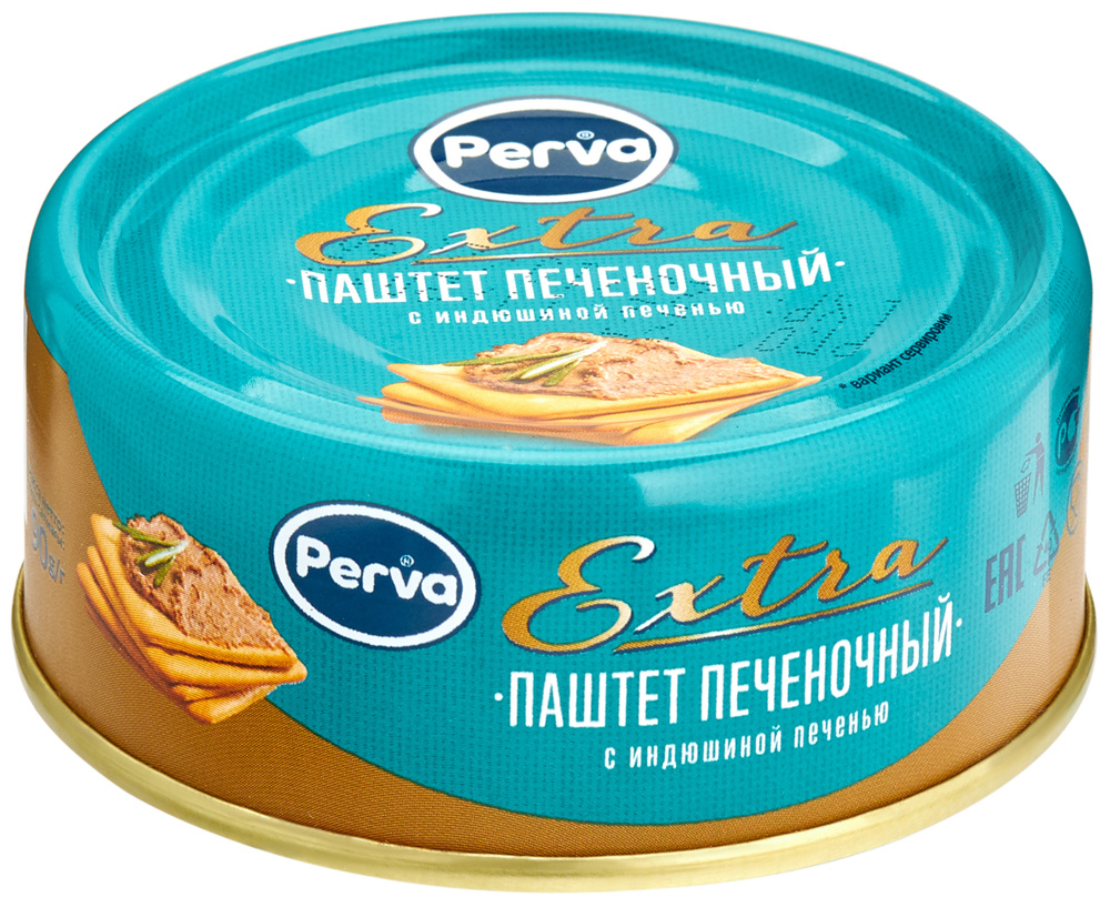 Паштет Perva Extra с индюшиной печенью, 90 г купить на OZON по низкой ...