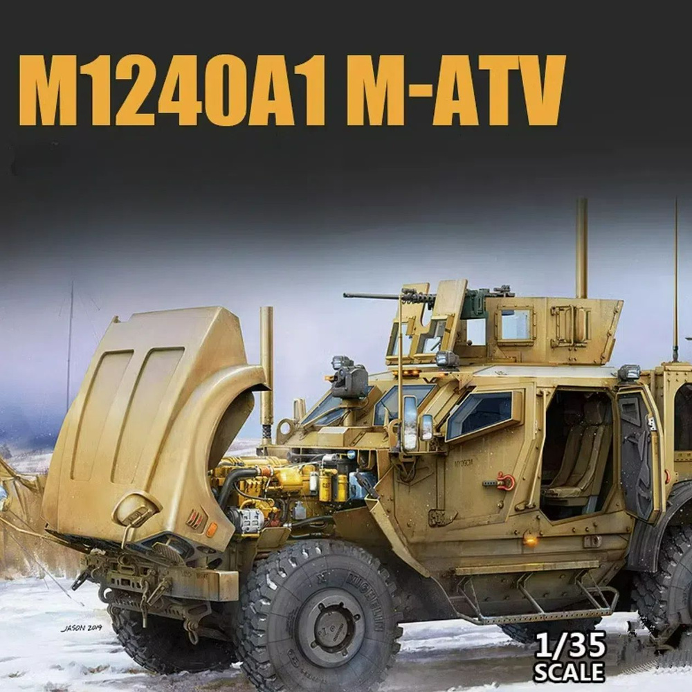 Rye Field RFM RM5032 1/35 M-ATV(Вездеход CMRAP) M1240A Модель ...