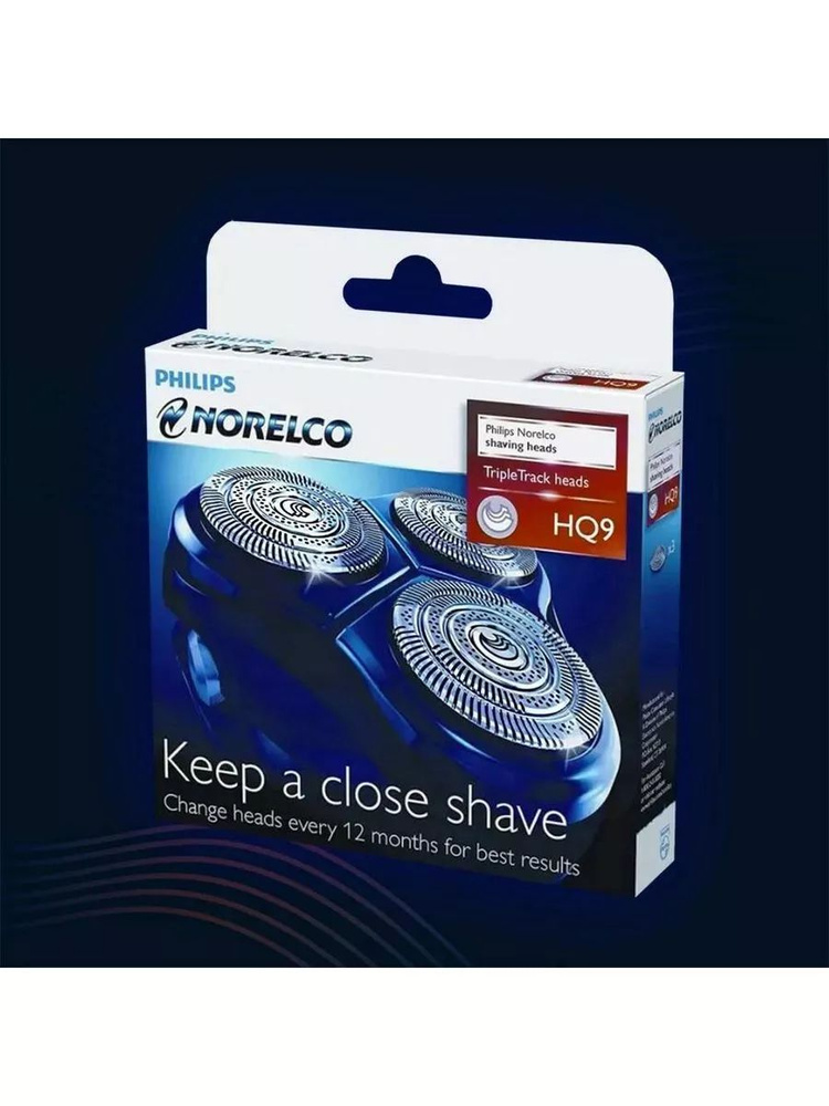 Бритвенные головки Philips HQ9/50 TripleTrack heads купить на OZON по ...