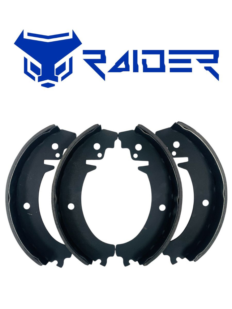 Raider Колодки тормозные Задние, арт. Нива Шевроле 2123, Тревел, Урбан, 21214, 21213, 2121, 2101 ...