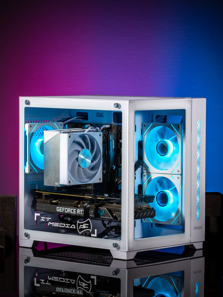 itmedia pc Системный блок "CUBE Premium" (Intel Core i3-12100F, RAM 16 ...