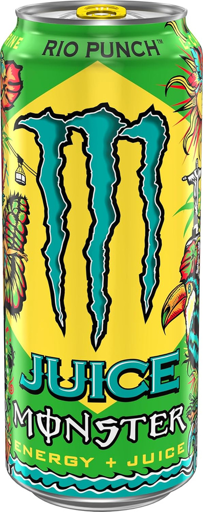 Monster Energy, Энергетический напиток фруктовый, 500 мл, Juice Rio ...