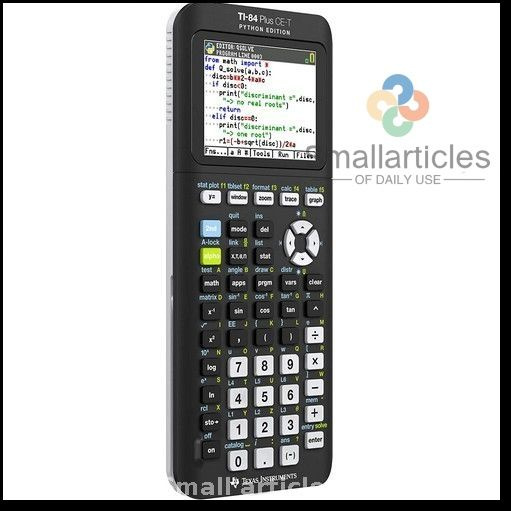 Графический калькулятор TEXAS INSTRUMENTS TI-84 PLUS CE-T Python ...