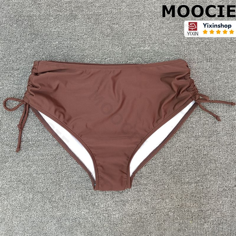 Плавки Женский MOOCIE брифы Политекс кофе, размер 44 Китай Пляжный Однотонный купить c доставкой ...